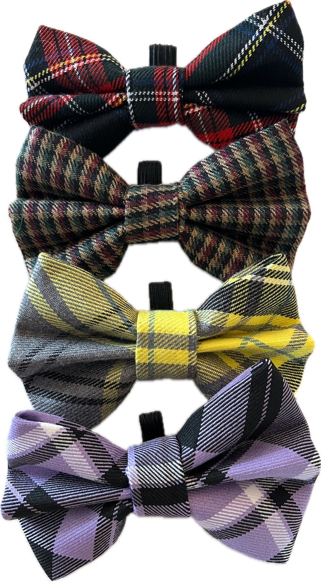 Bow - Tie Pack "Tartan" Pack 1 – Mabel & Mu Ltd
